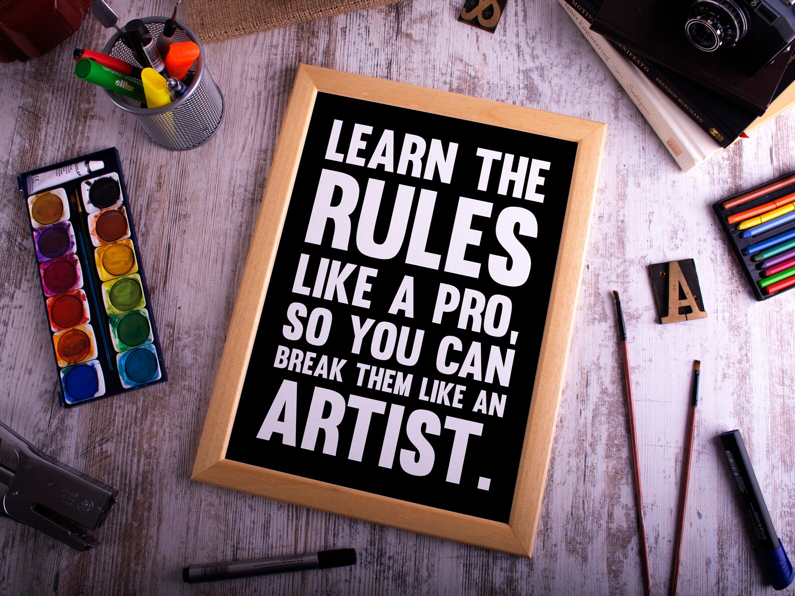 Learn the Rules Like A Pro so You Can Break Them Like an - Etsy