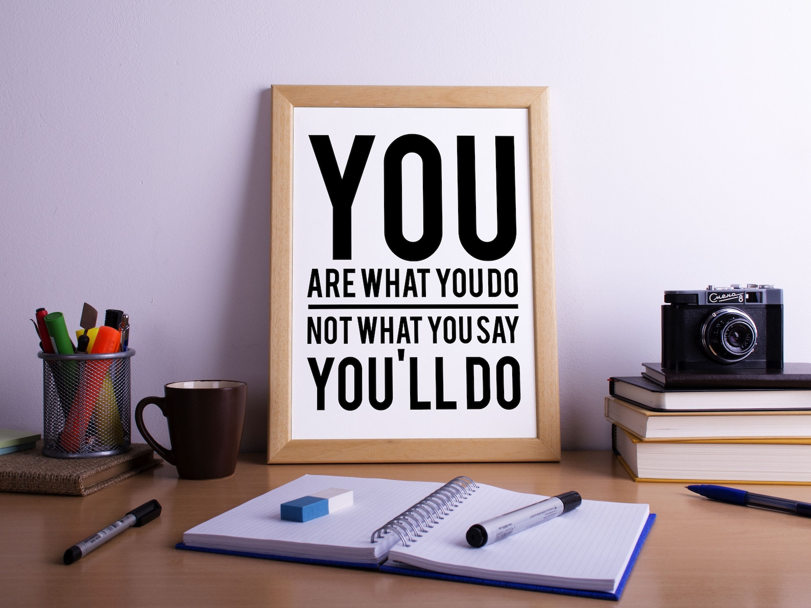 You Are What You Do Motivational Quote Poster Print Room - Etsy