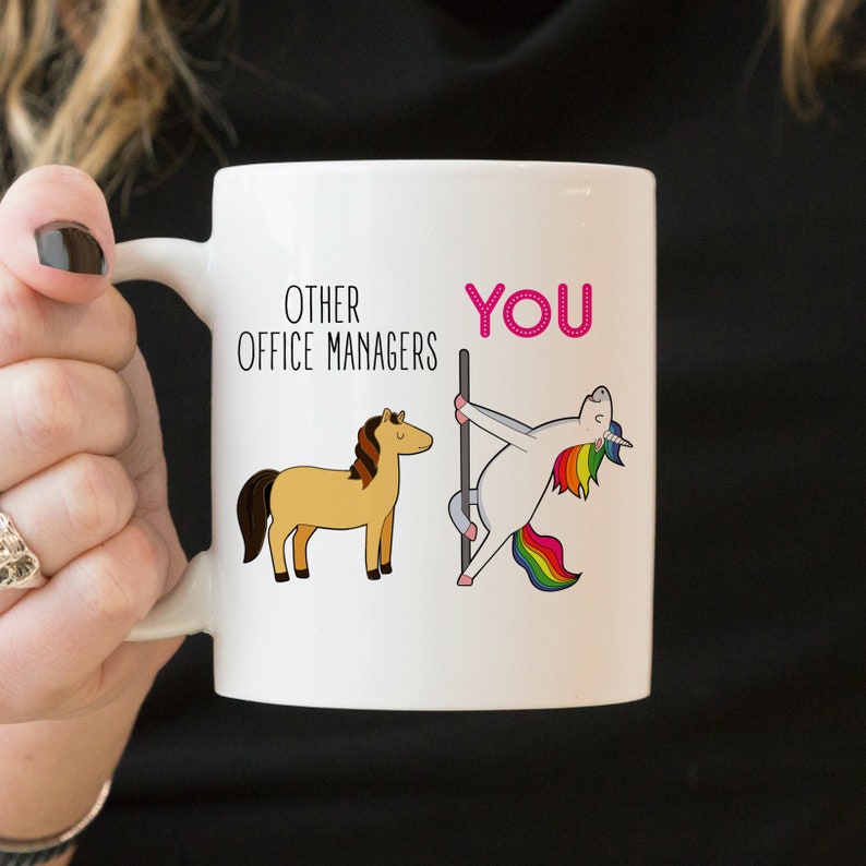 Office manager Gift Funny Office manager Mug Office manager | Etsy