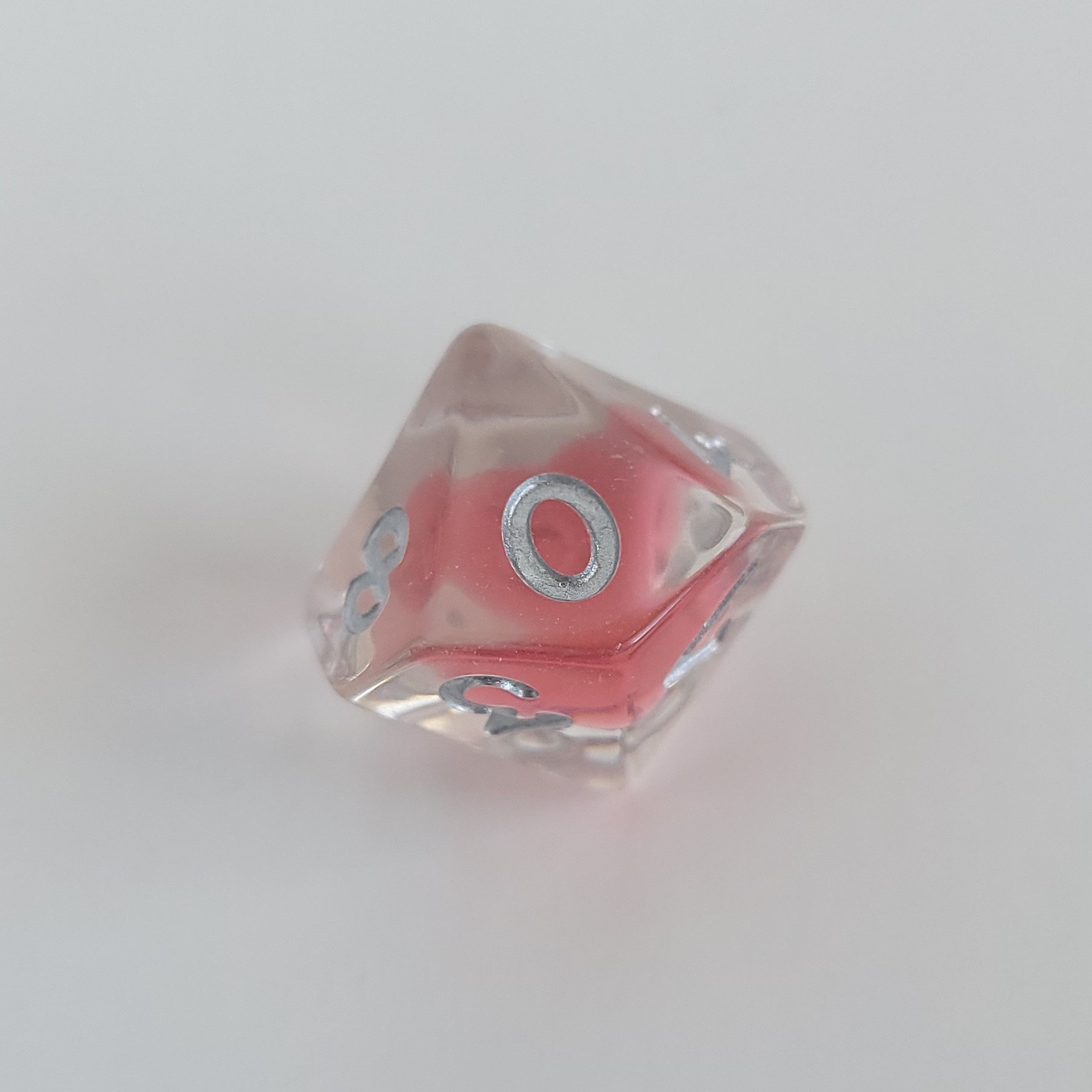 Clear Ice Heart Polyhedral Dice Set - Etsy