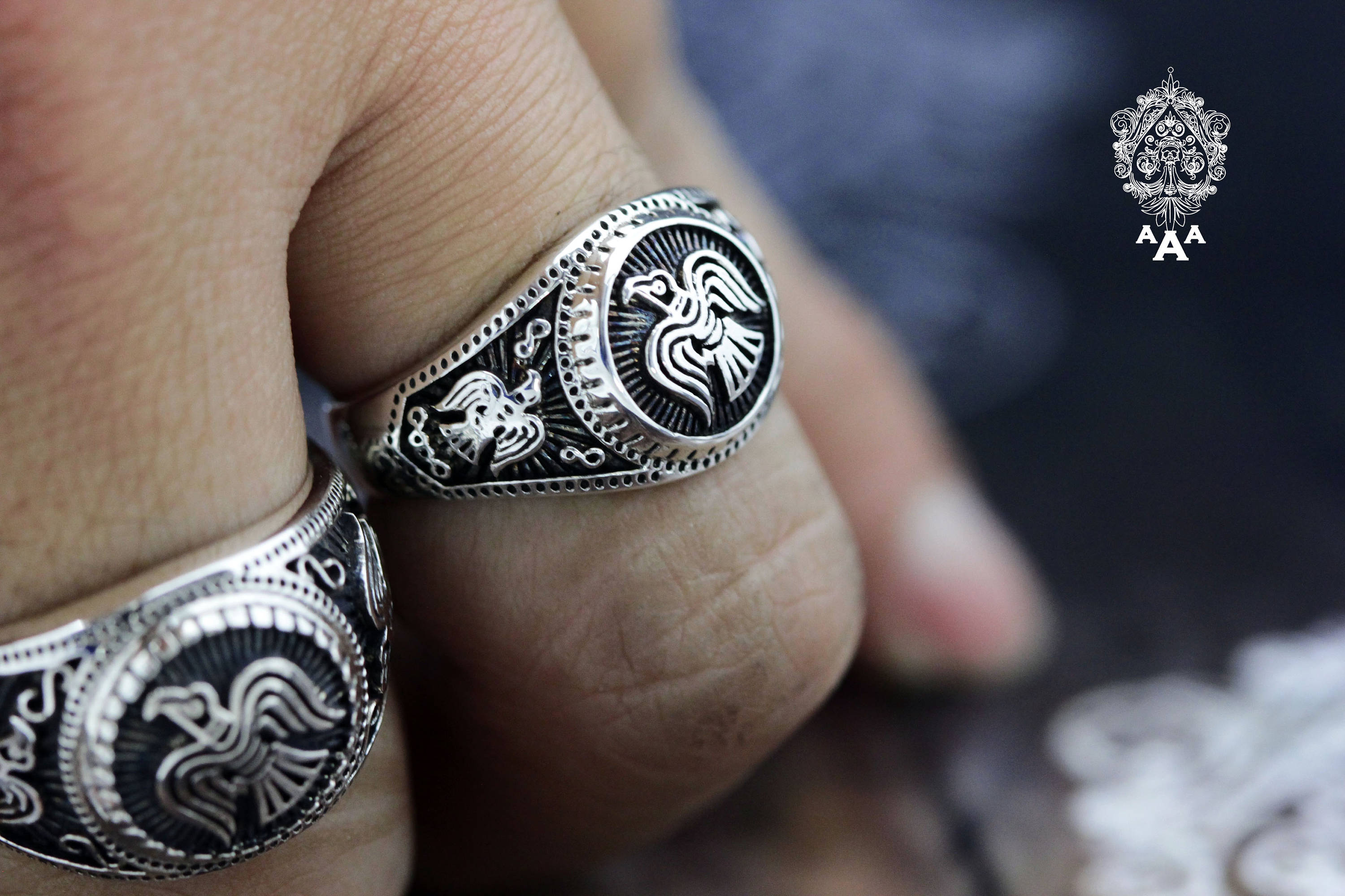 Women Viking Raven Ringraven Viking Ringsterling Silver | Etsy