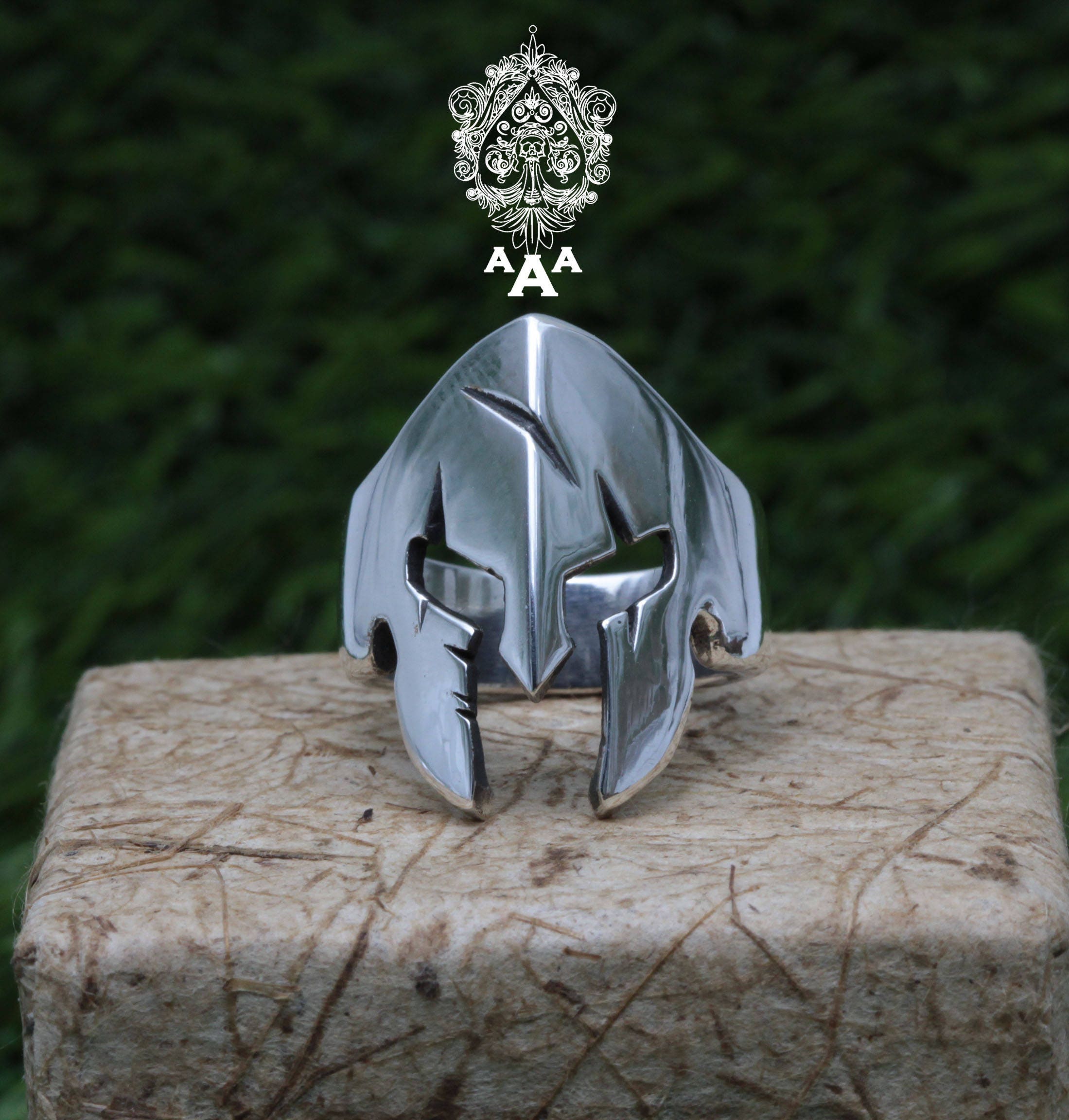 spartan ring300 spartans ringMens ringspartan | Etsy