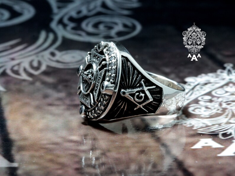Knight Templar Ring in Hoc Signo Vinces Ring Knights Templar in Hoc ...