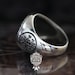 Seal of Lilith Ring Lilith Talisman Lilith Ring 925 Sterling Silver - Etsy