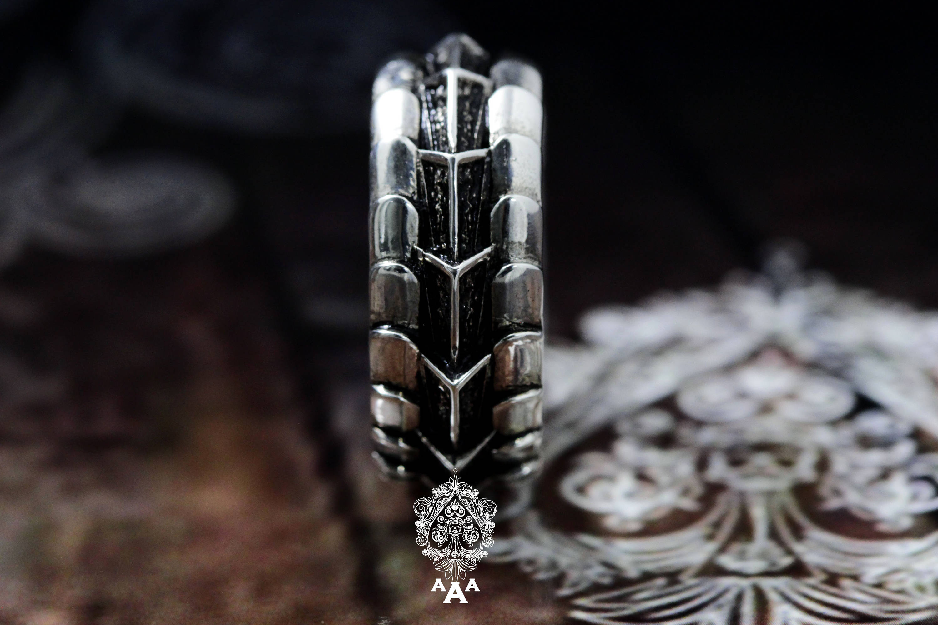 Dragon scales ring Sterling Silver ringSterling Silver 925 | Etsy