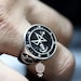 Abaddon Sigil Ring Abaddon Ring Sterling Silver 925 Black. - Etsy