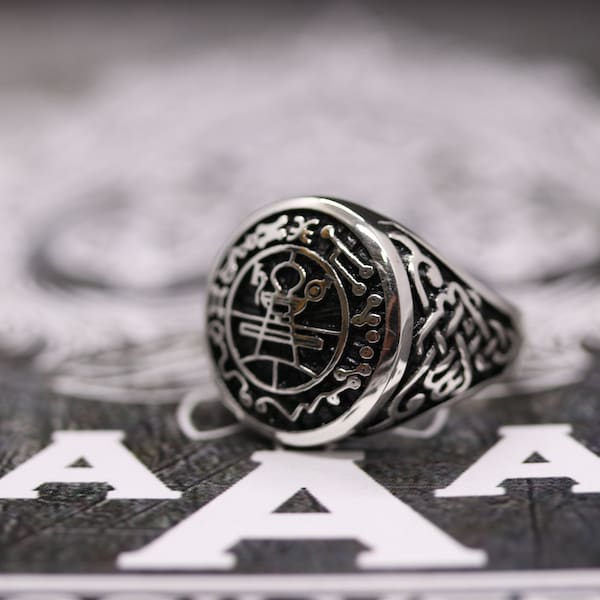 Seal of Solomon Ring - Etsy