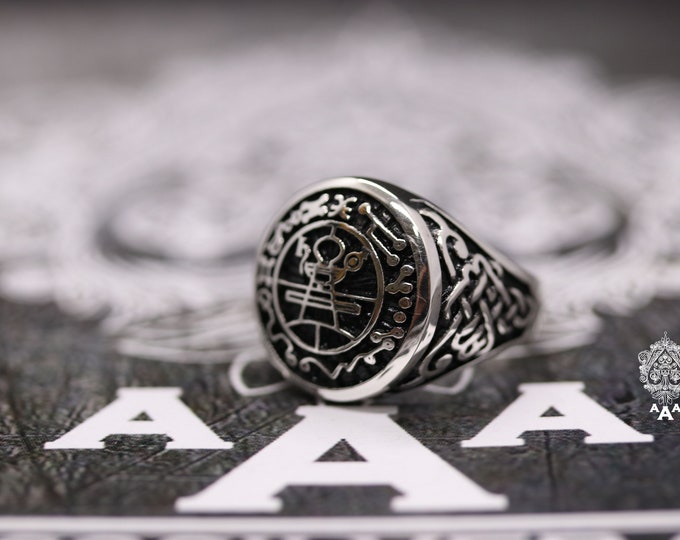 Solomon, Djinn Magic Ring of Command - Etsy