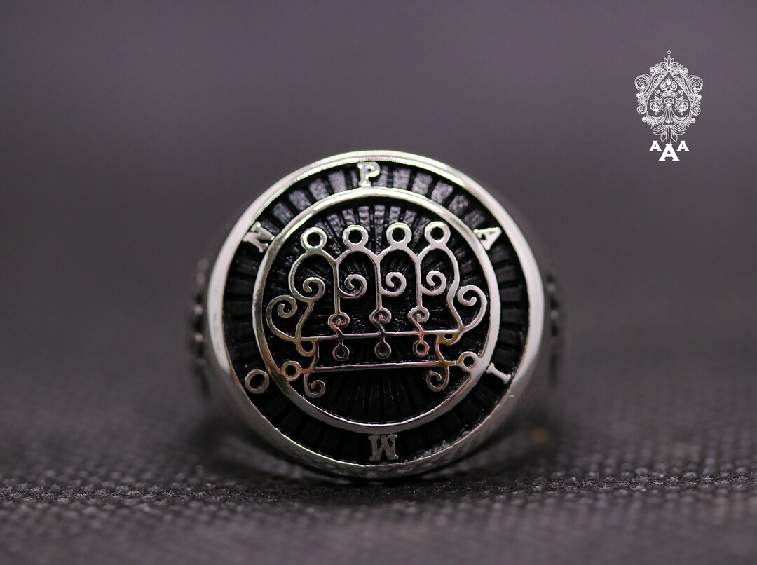 King Paimon Ring Silver King Paimon Ring Silver 925 King Paimon - Etsy
