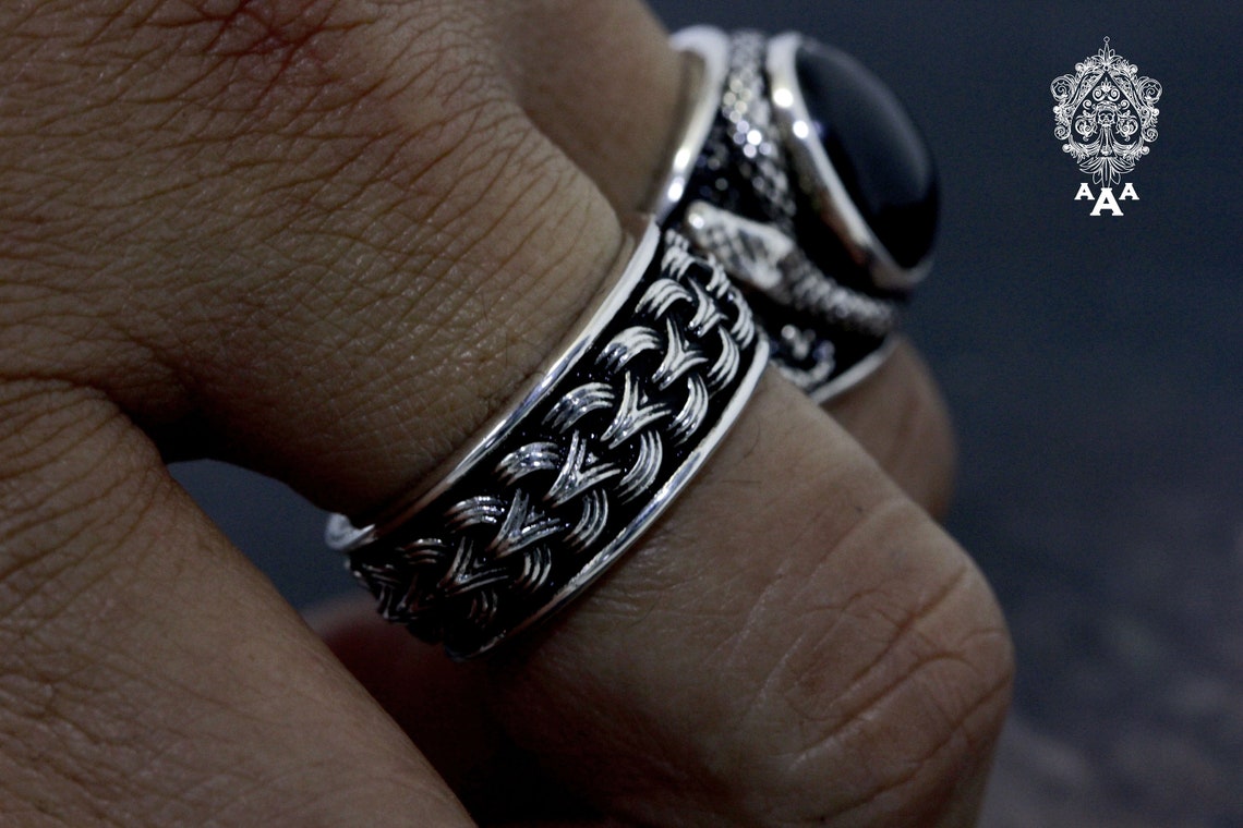 Norse Viking Ring Norse Viking Men Ringviking Ringrune - Etsy
