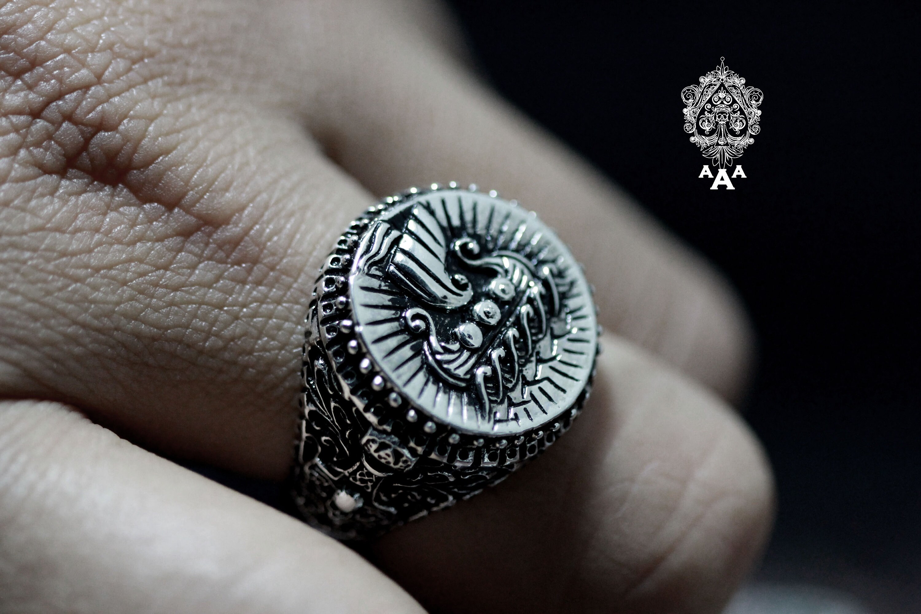 Drakkar RingViking Ship RingDrakkar Ring with Old | Etsy