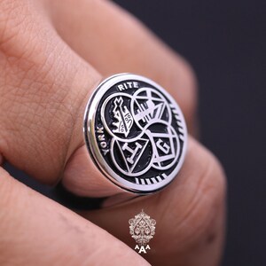York Rite Ring Silver York Rite Ring Silver 925 York Rite - Etsy