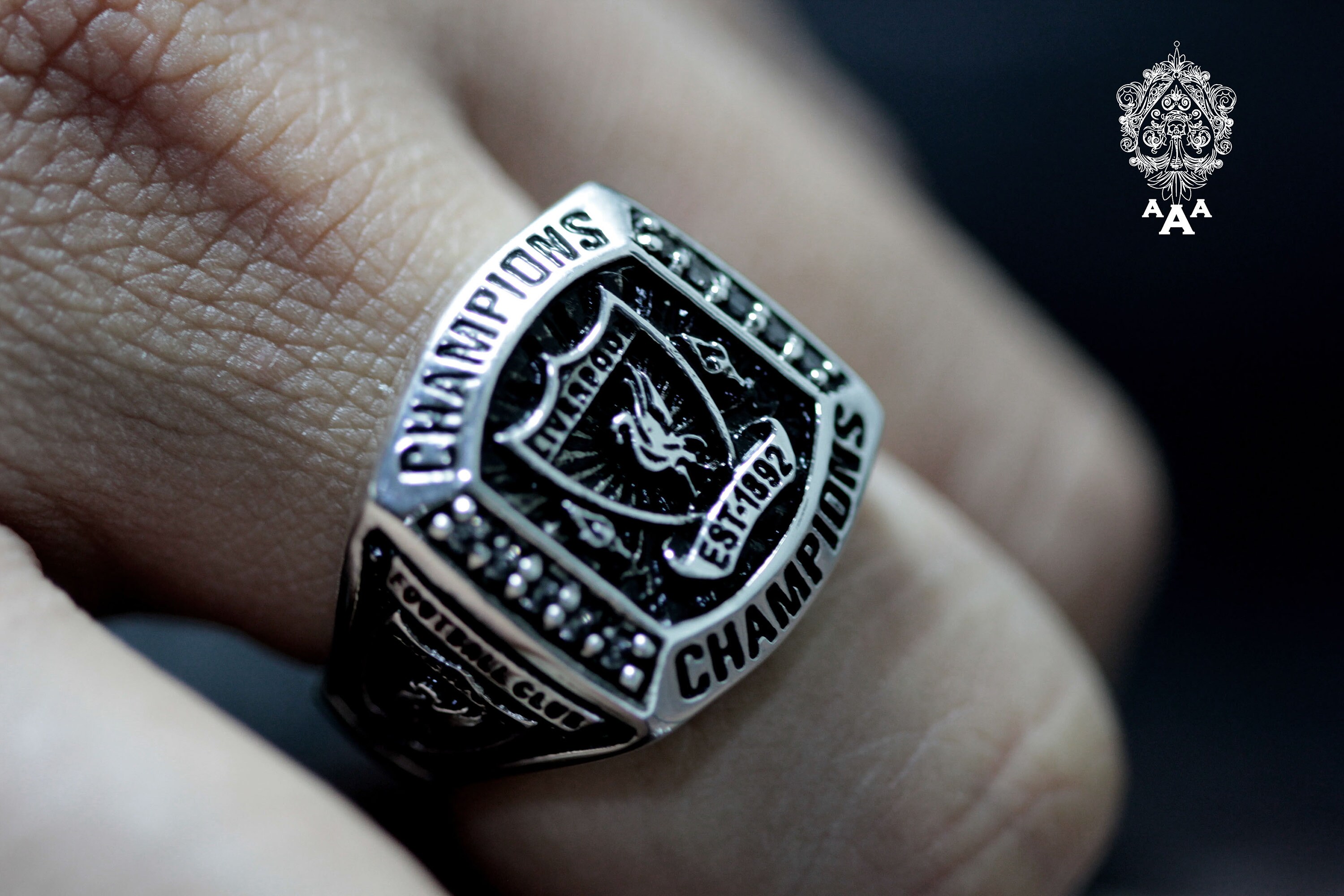 Liverpool Ringliverpool Football Club Ringsilver 925 - Etsy UK