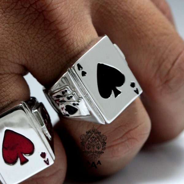 Ace Ring - Etsy