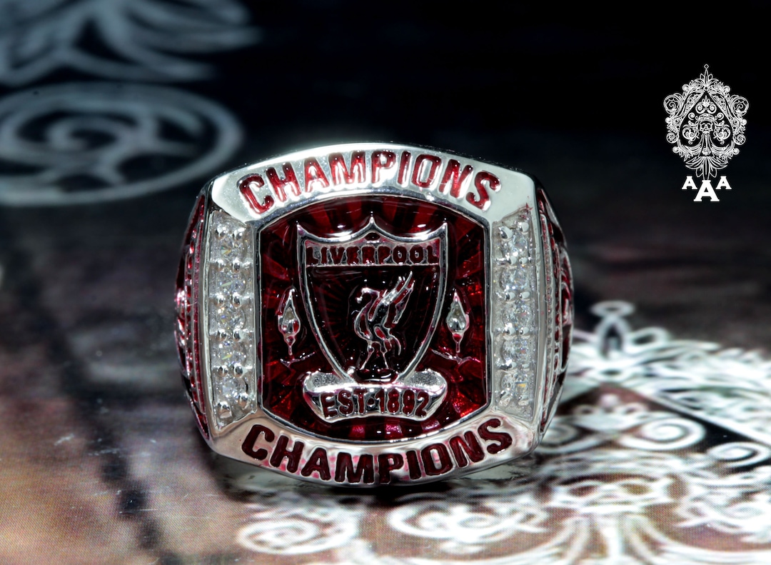 Liverpool Ring,liverpool Football Club Ring,silver 925 Ring,red Enamel ...