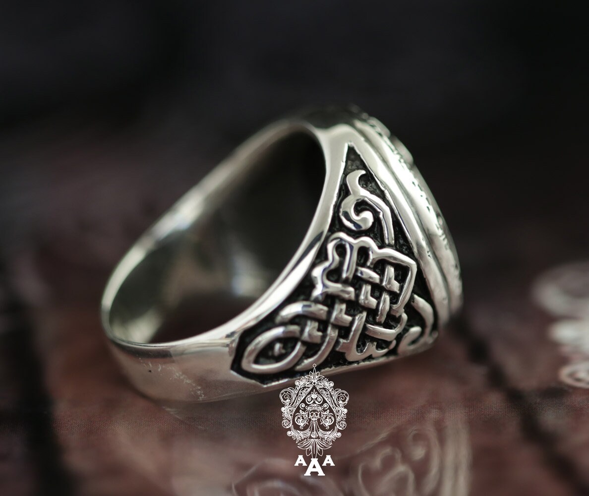 Masonic Ring,illuminati Ring,freemason Ring,men's Ring,ring 925 ...