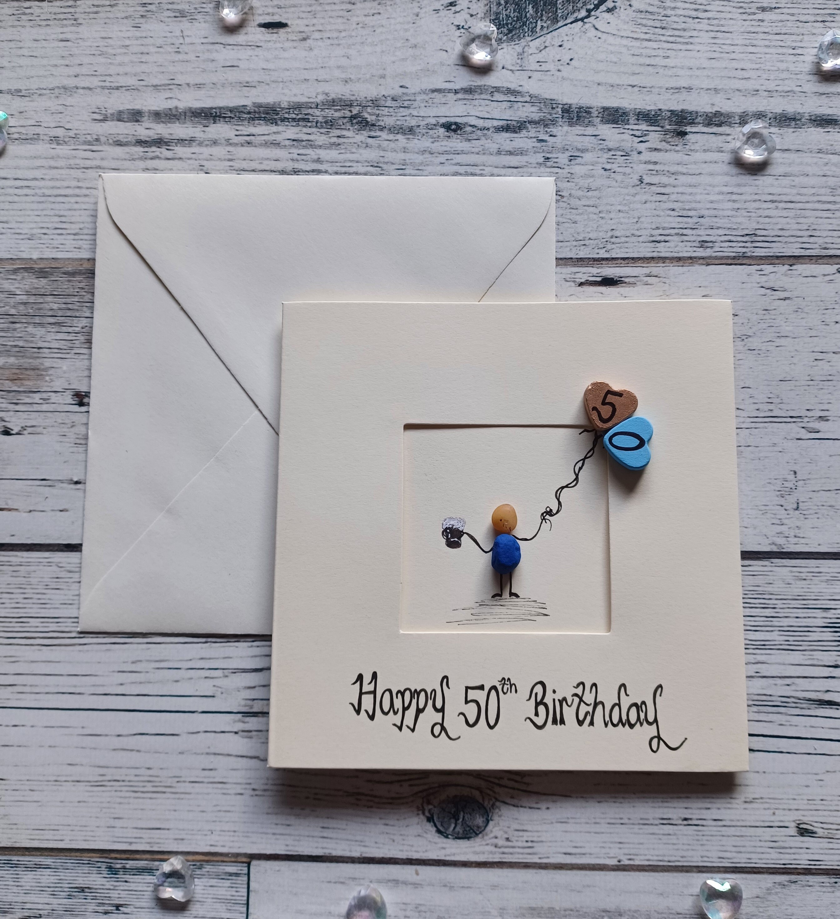 50th Birthday Card for Him, 50th Birthday Card Personalised, 50th Card ...