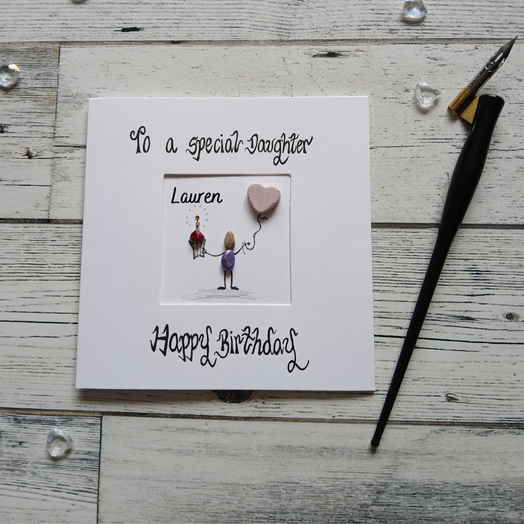 Daughter Birthday Card, Card for Daughter, Personalised Daughter Card ...