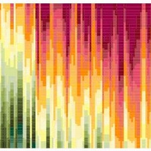 Custom Temperature Cross Stitch Pattern PDF – Weather Heatmap ...