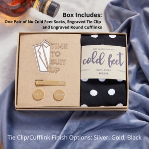 Wedding Day Box for Groom, Sock Gift for Groom From Bride, Personalized ...
