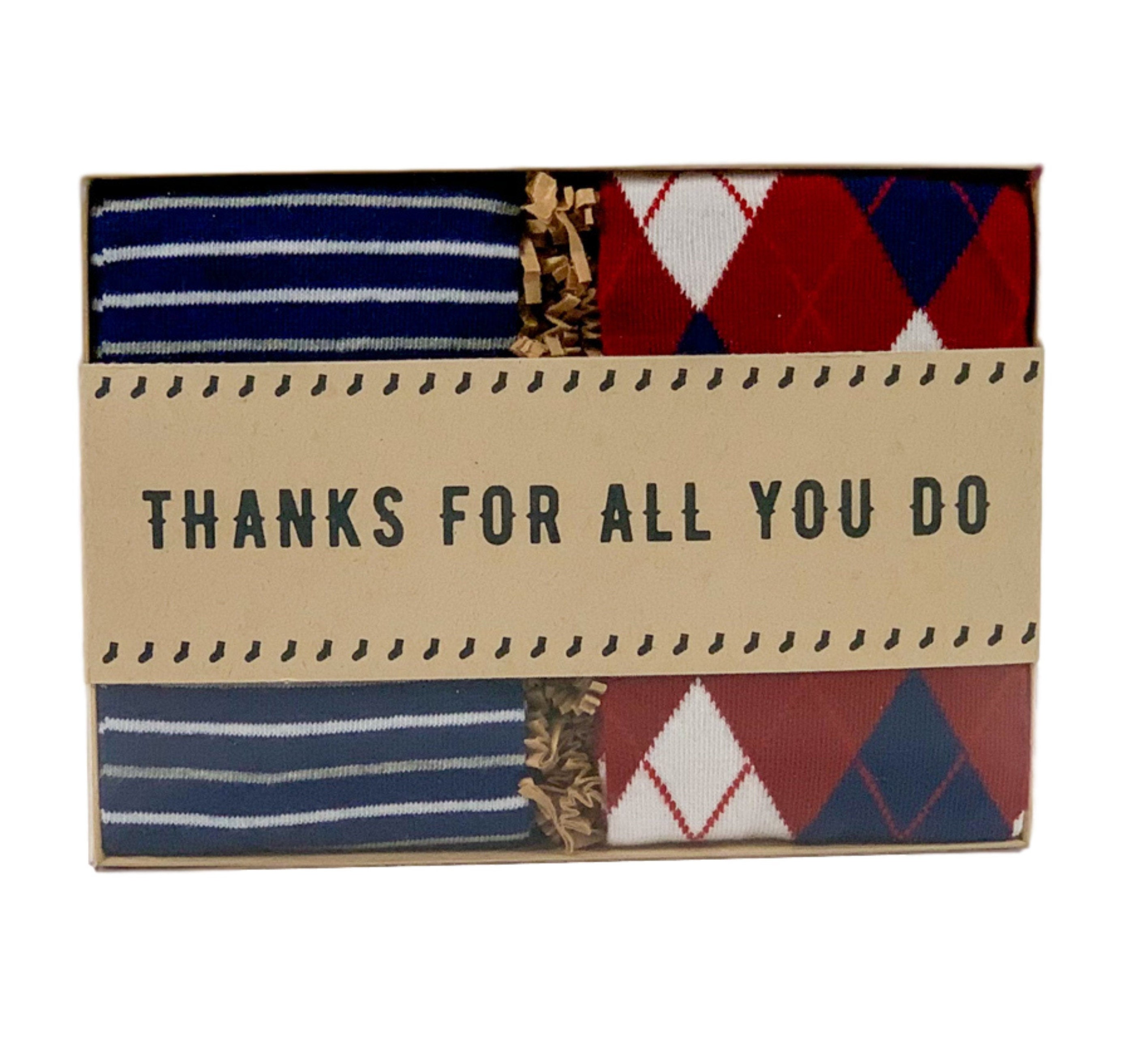 Thank You Gift Sock Gift Box for Him Men's Dress Socks | Etsy