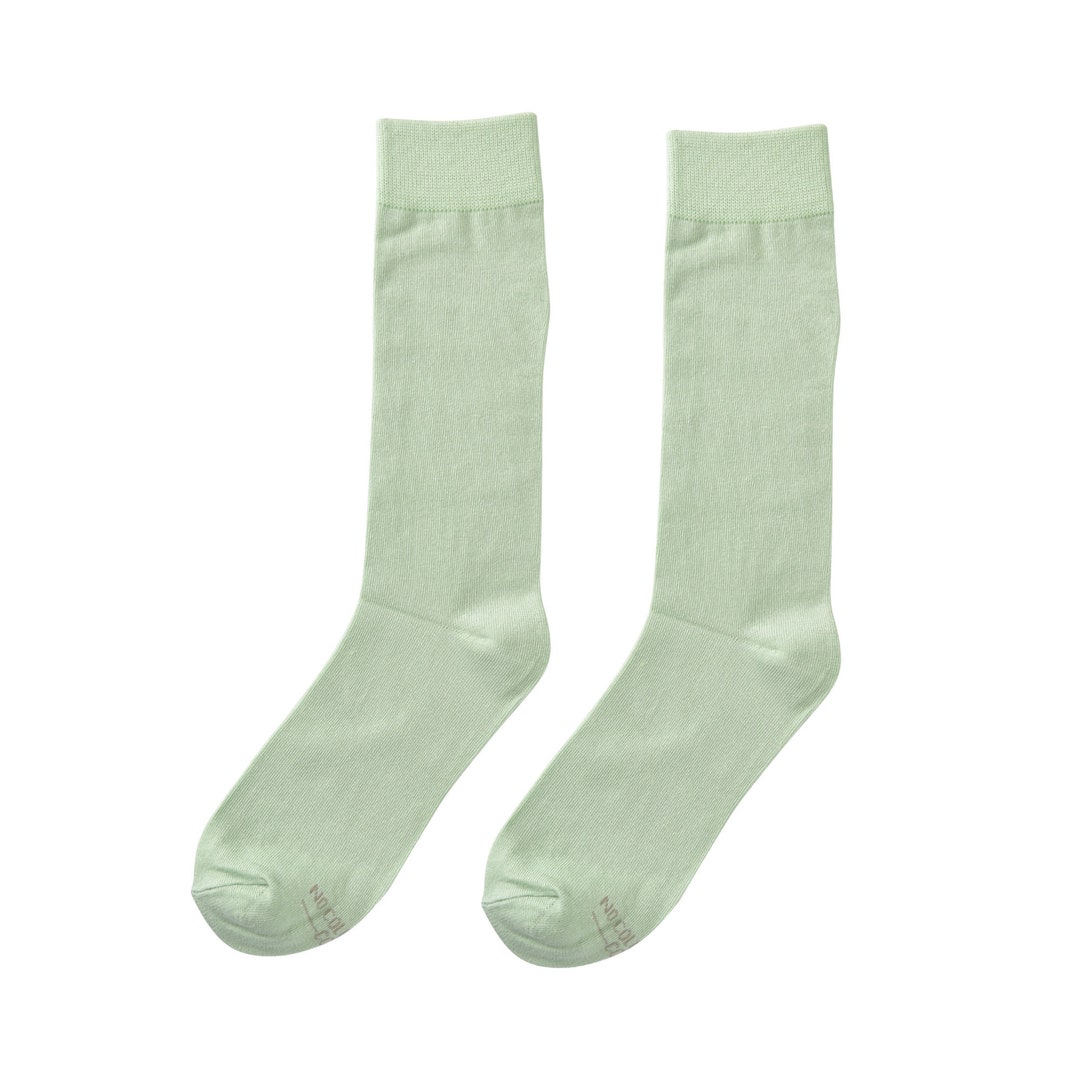 Dusty Sage Green Socks, Solid Dusty Sage Groomsmen Socks for Wedding ...