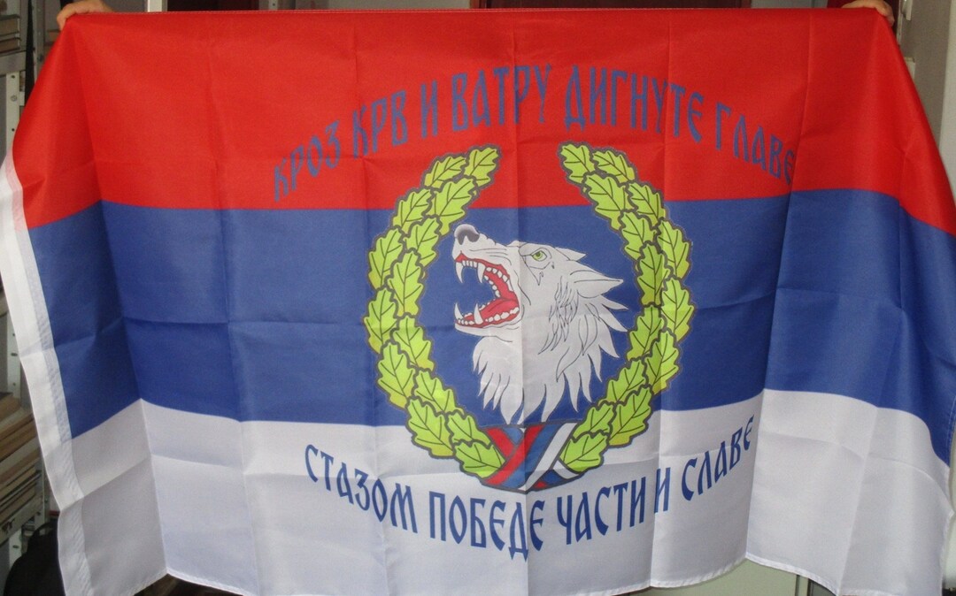 Flag of Serbia Special Force - JSO - Etsy