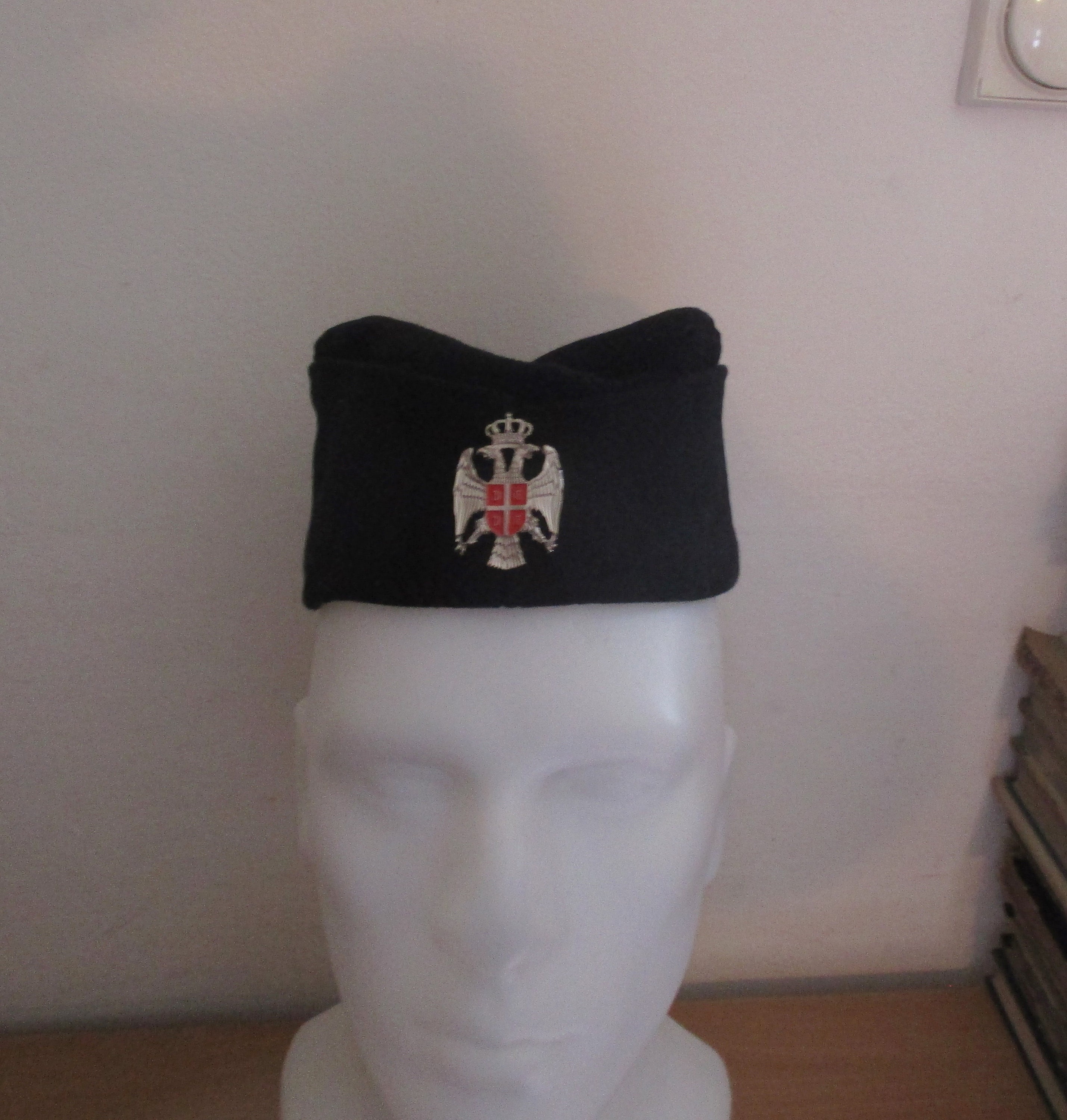 BLACK SAJKACA Serbian Traditional Hat - Etsy