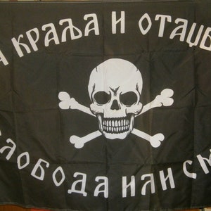 SERBIAN CHETNIKS FLAG - Etsy