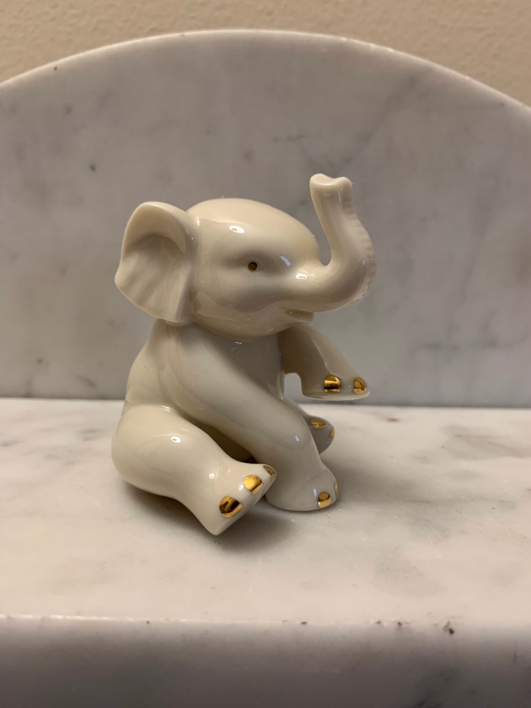 Lenox Elephant Figurine - Etsy