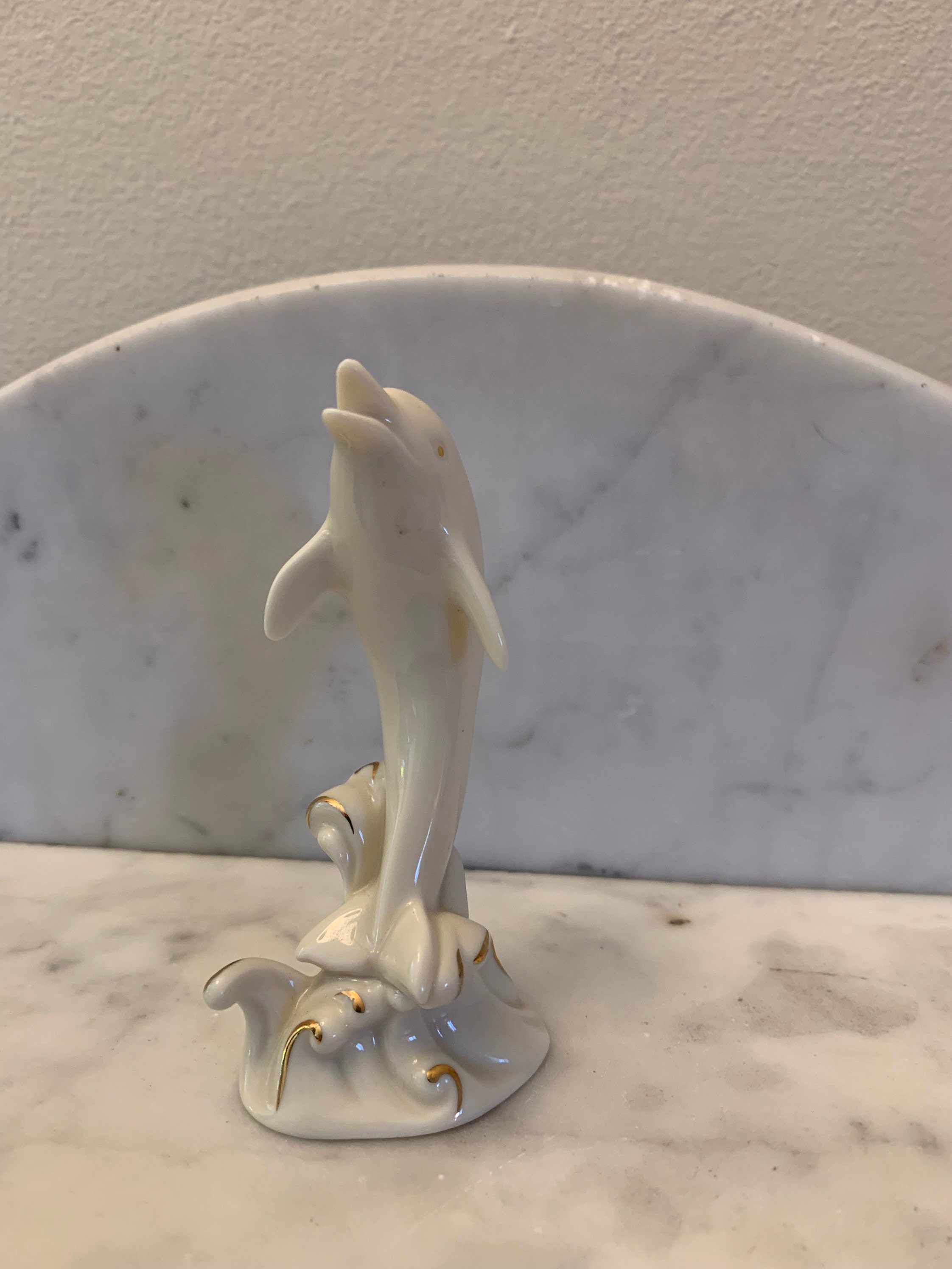 Lenox Dolphin Figurine - Etsy