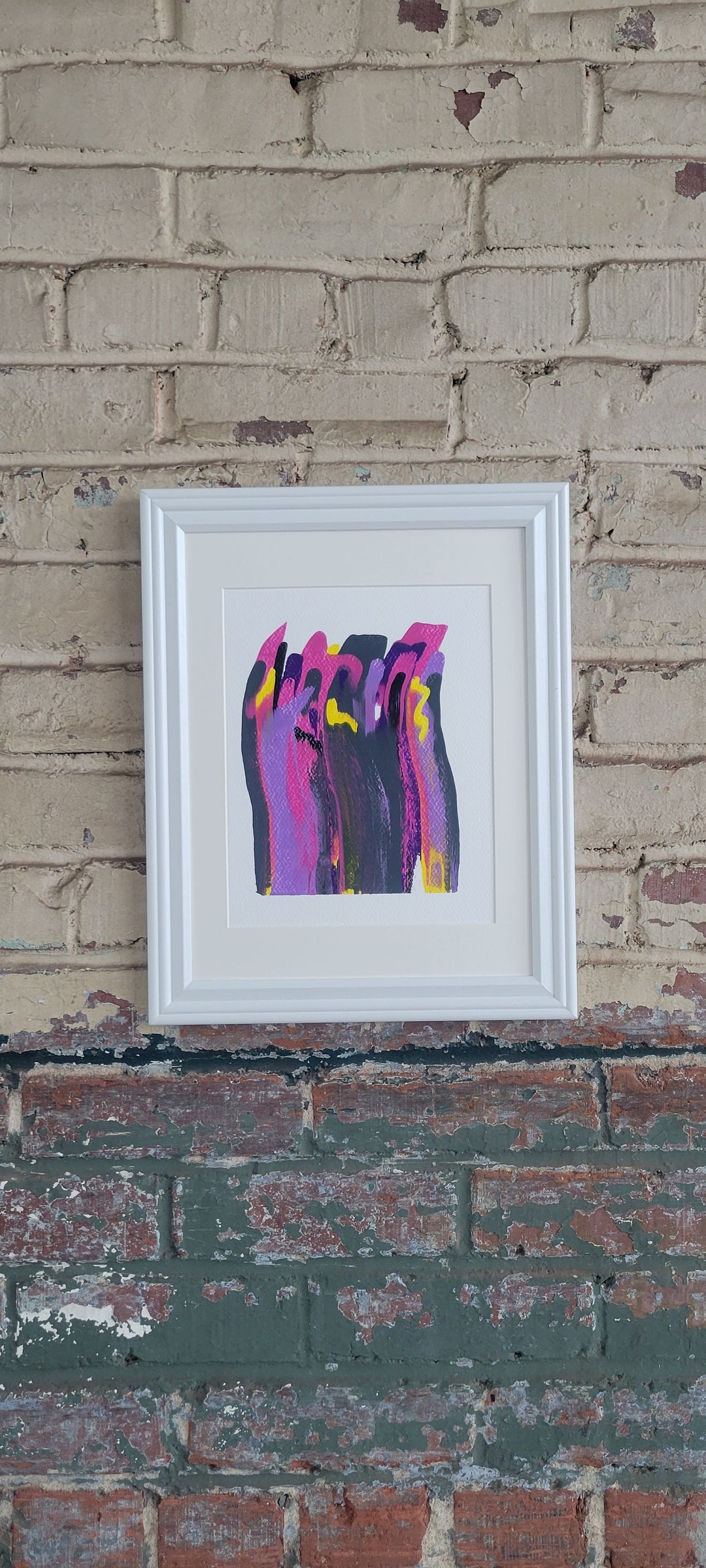 1. Winter 2022 - Original Abstract Scrape Art Work - Etsy