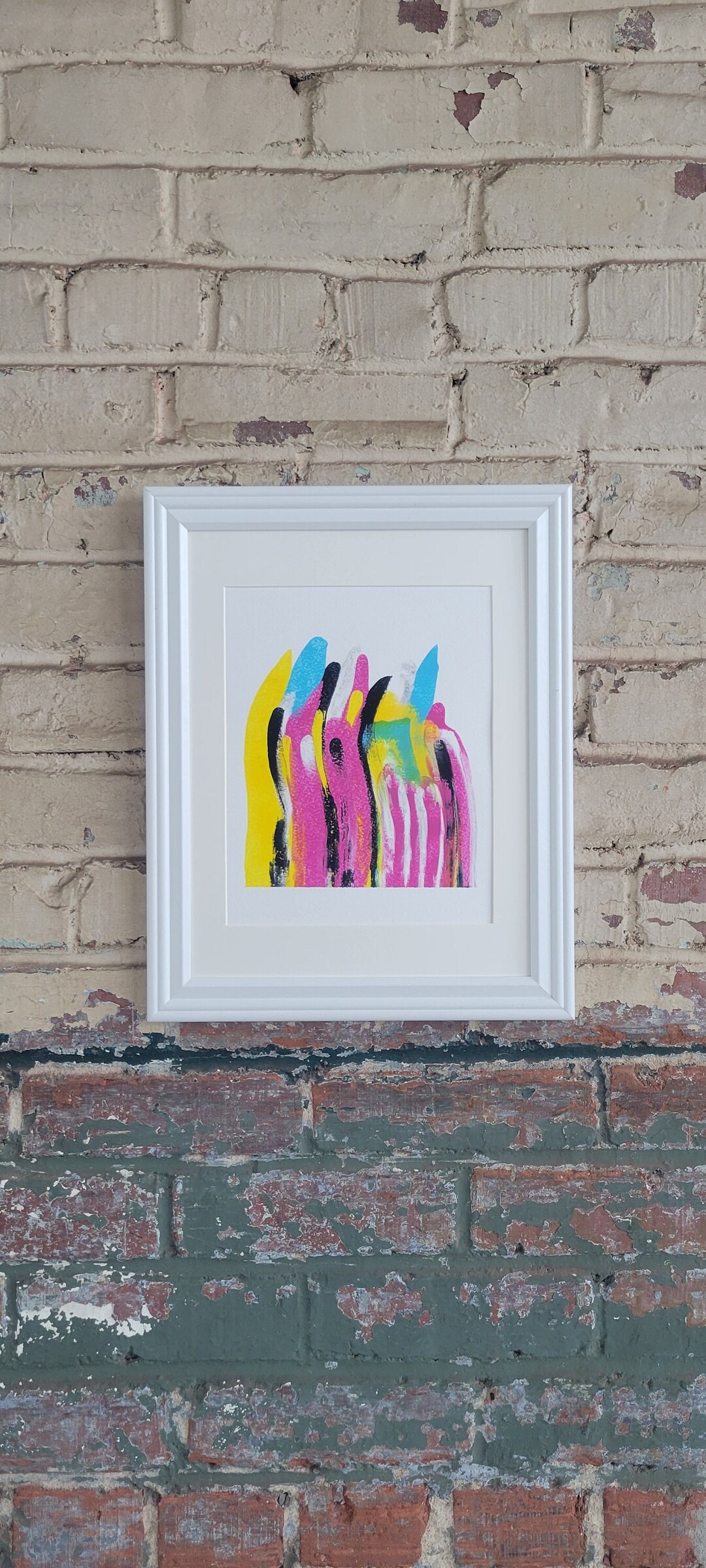 9. Passion After Agony Series Original Abstract Scrape Art Work - Etsy