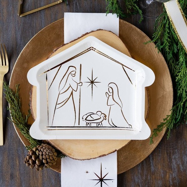 Nativity Paper - Etsy