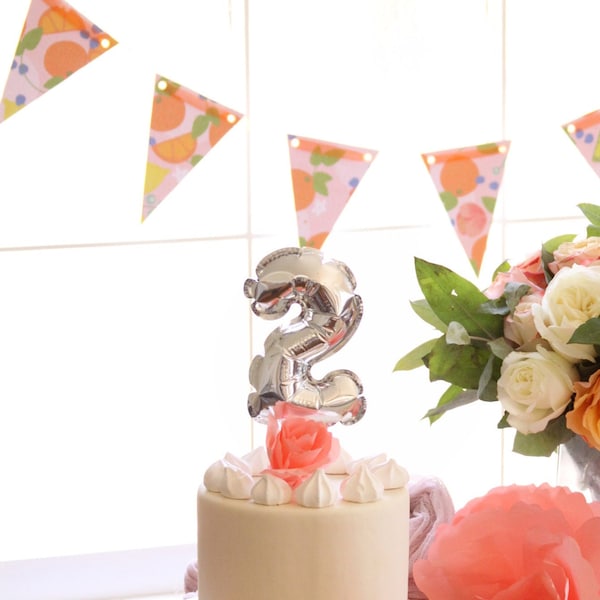 Mini Balloon Cake Topper - Etsy