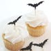 Spooky Bat Cupcake Toppers - Etsy