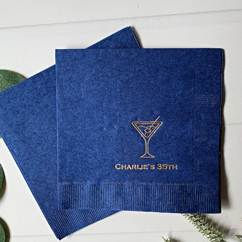 Cocktail Napkins - Etsy