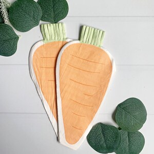 Carrot Shaped Napkins - Etsy