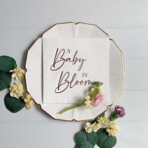 Baby in Bloom Napkin Holder - Etsy