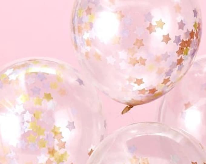 Twinkle Twinkle Little Star Confetti Balloons - Etsy