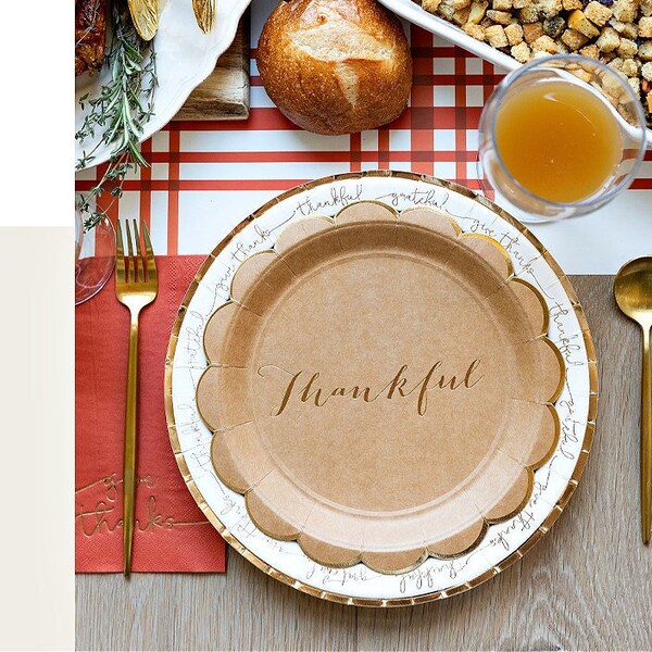 Thankful Plates - Etsy