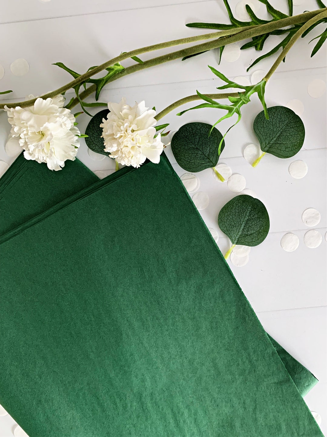 Forest Green Tissue Paper - Etsy