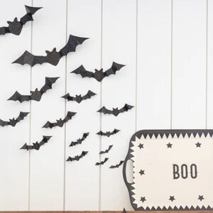 Lacy Bats Halloween Dessert Plates - Etsy