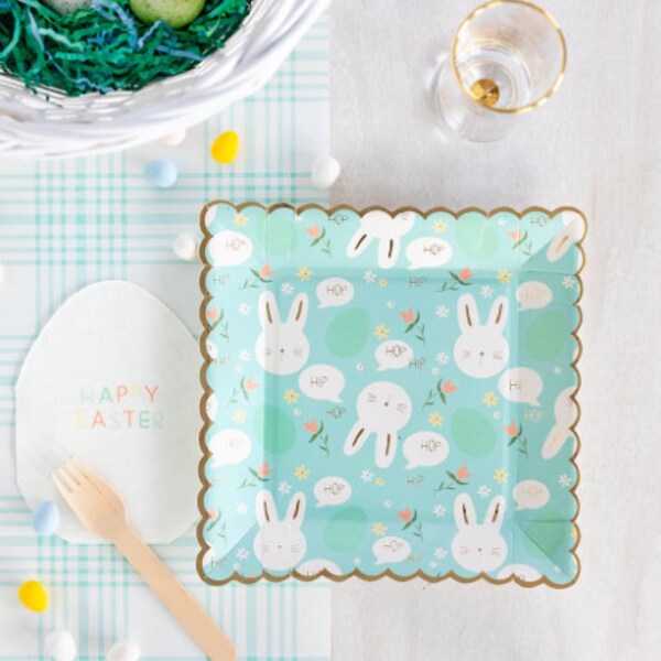 Square Paper Plates - Etsy