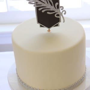 Great Gatsby Party Cake Topper - Etsy