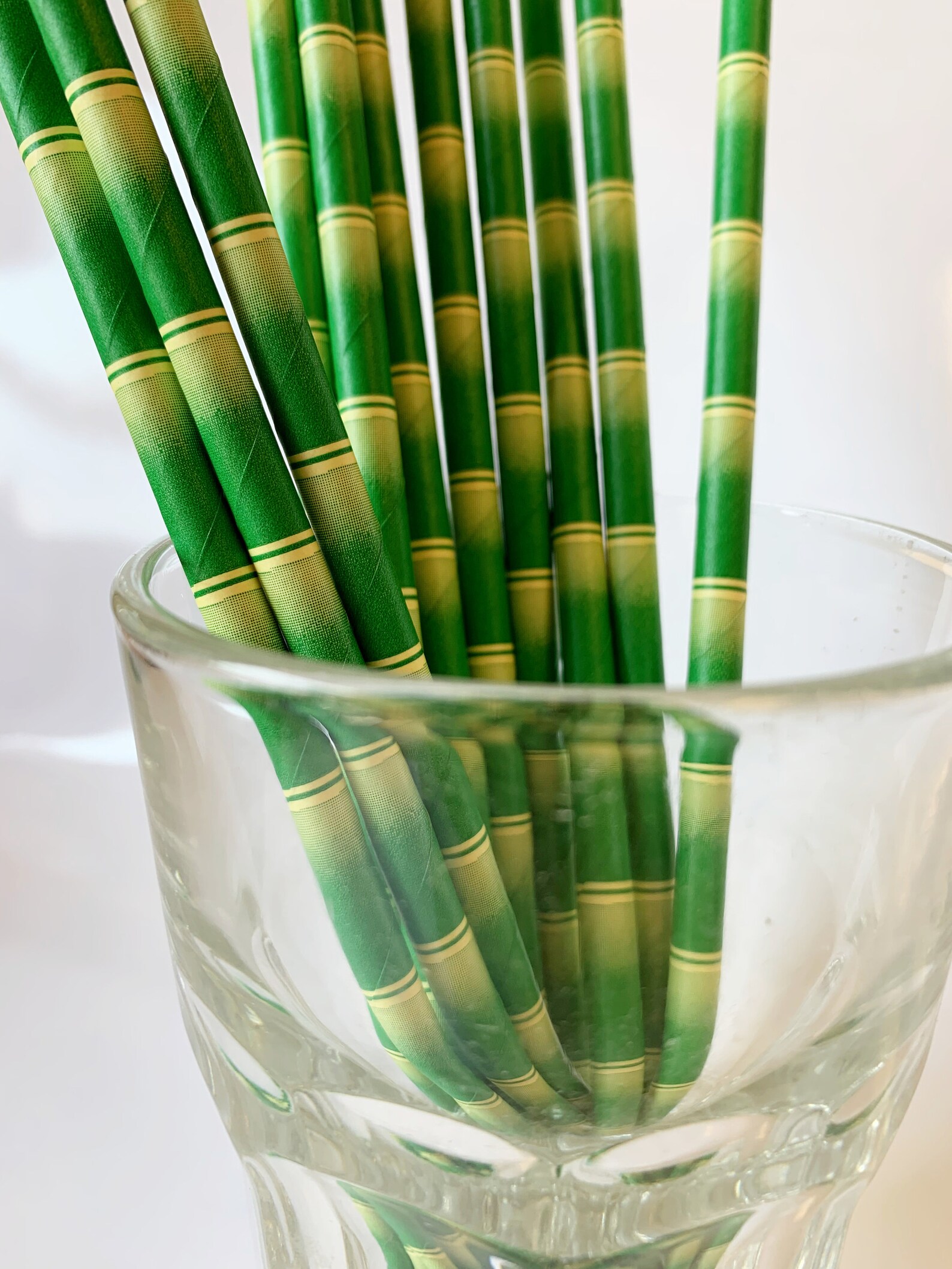 Bamboo Straws set of 12 | Etsy