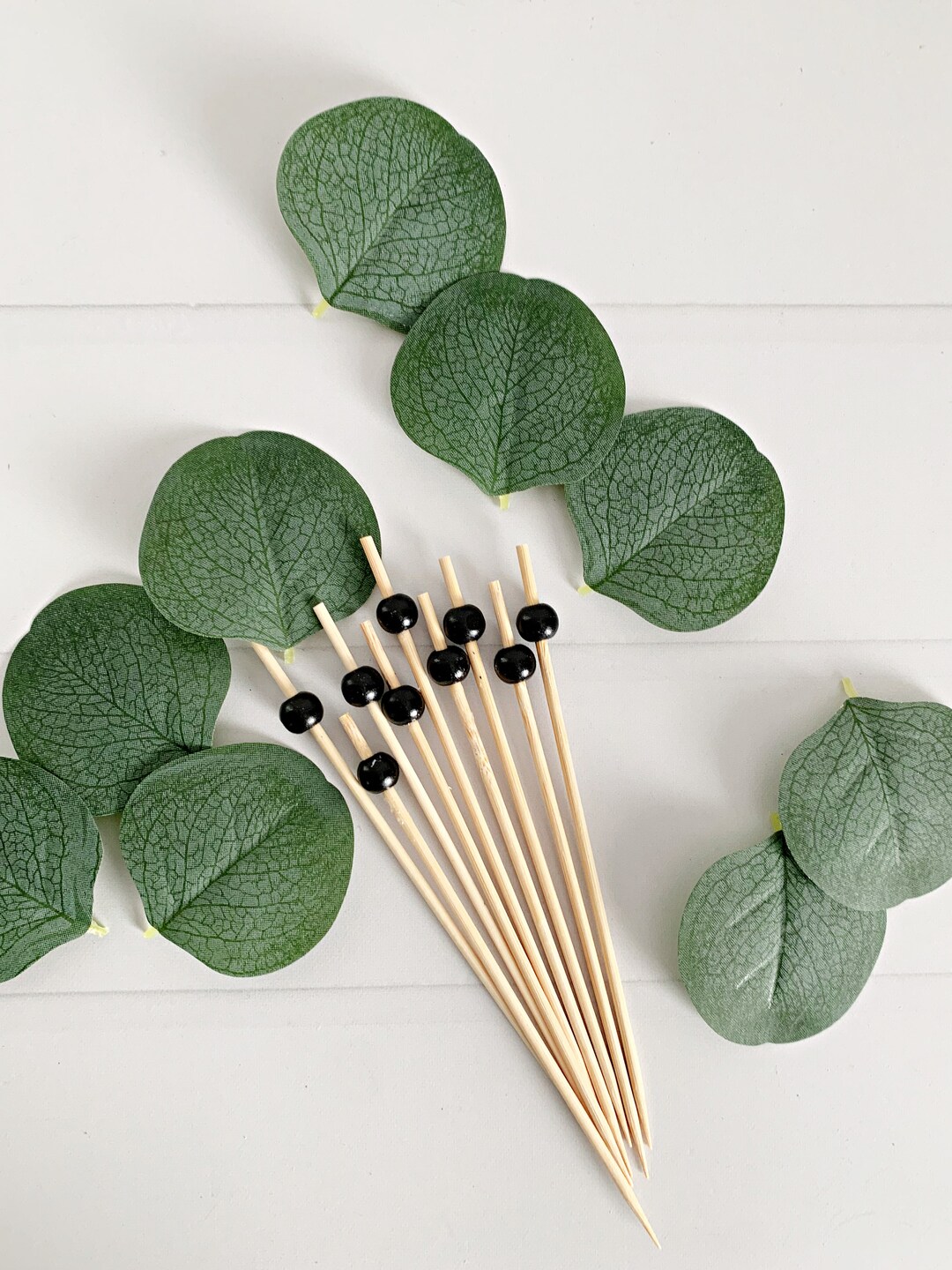 Charcuterie Picks - Black Ball Top - Etsy