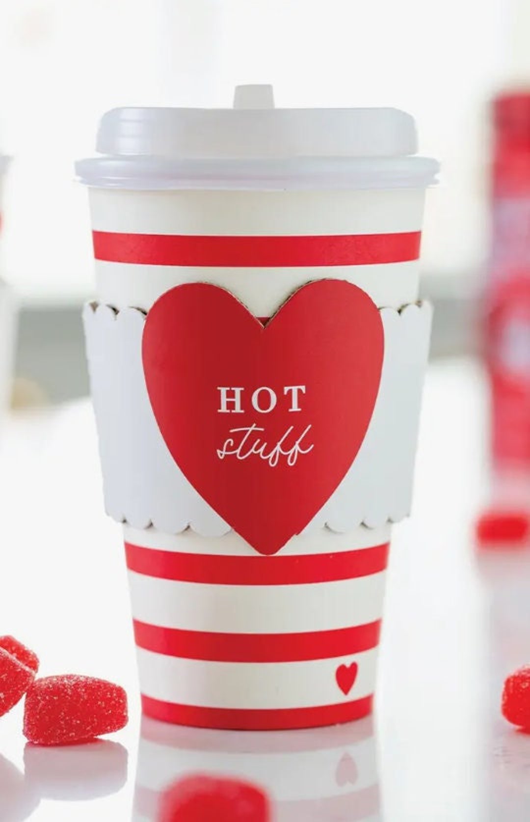 Hot Stuff Valentine Coffee to Go Cups - Etsy