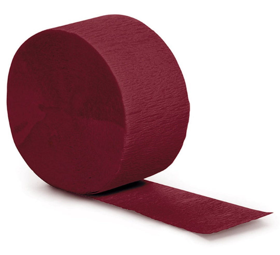 Burgundy Streamers for Fringe Backdrops - Etsy