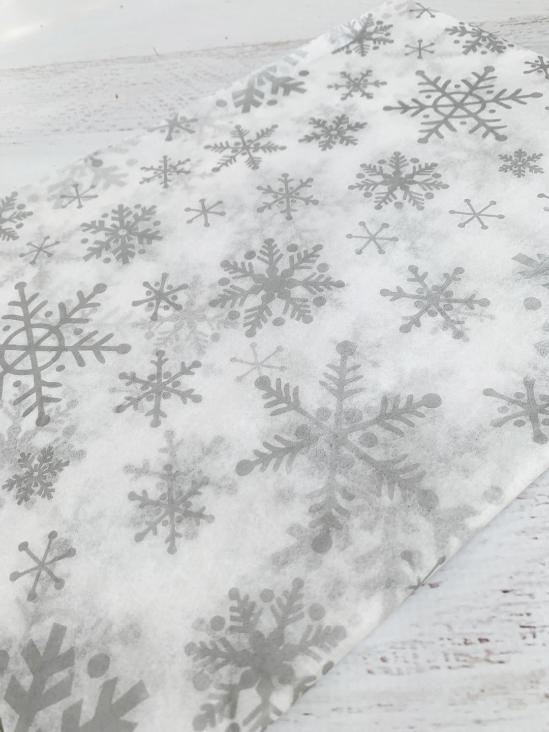 Snowflake Tissue Paper - Etsy